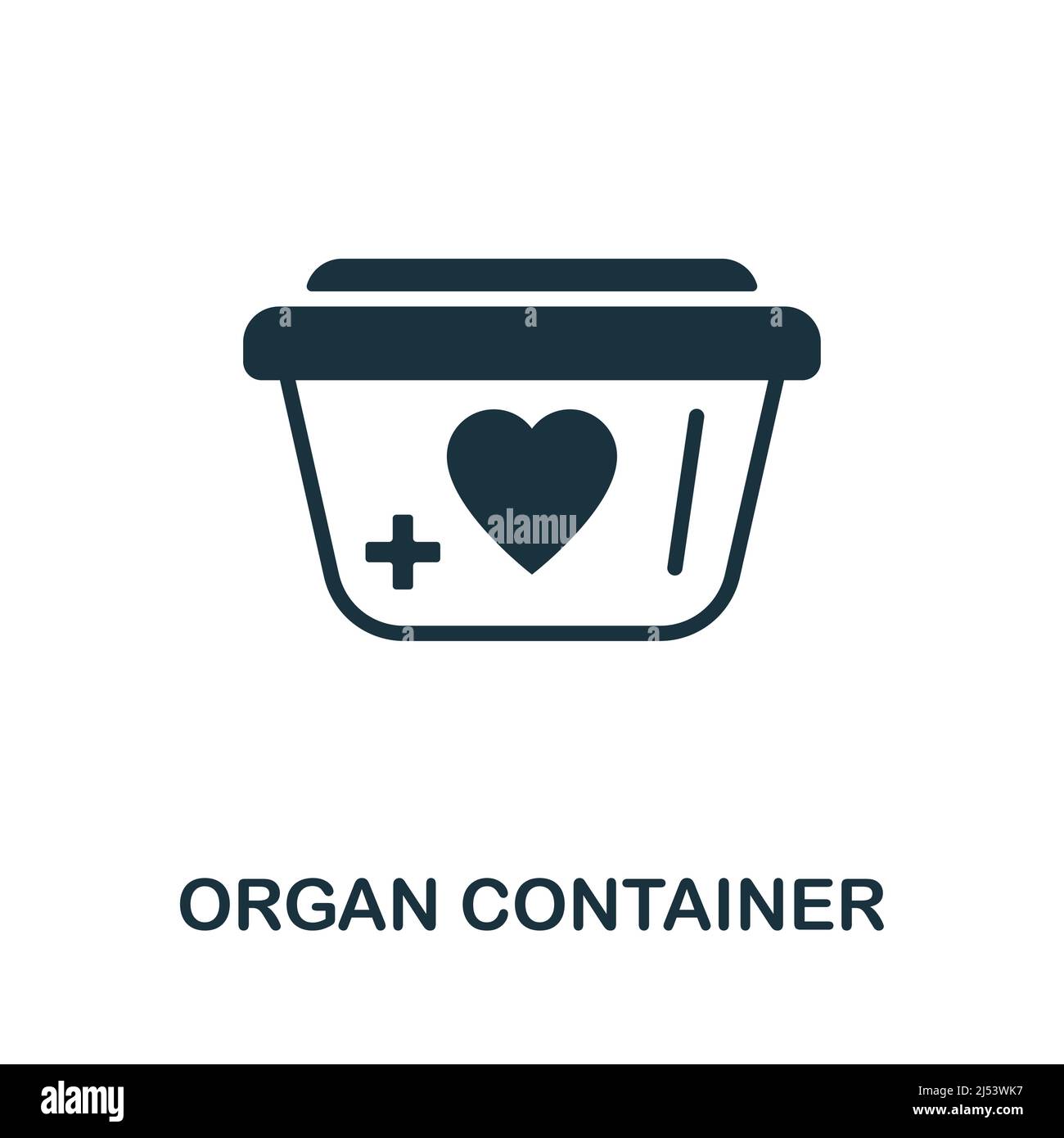 Human organ cooler Stock Vector Images - Alamy