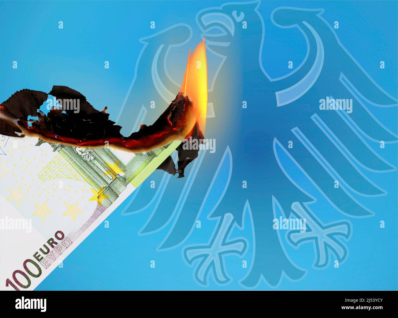Waste of money in Germany Stock Photo - Alamy