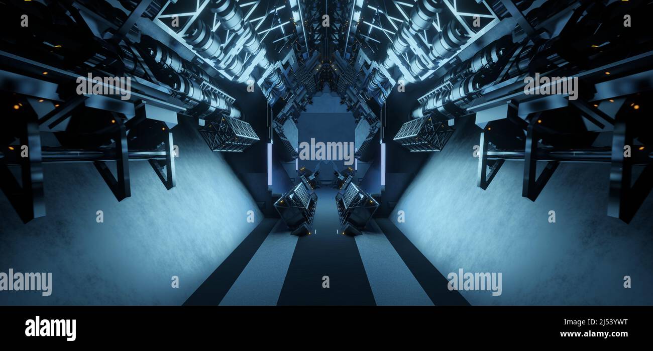 Computerized Inter Galactic Cyber Hall Studio Cyber Future Stage ...