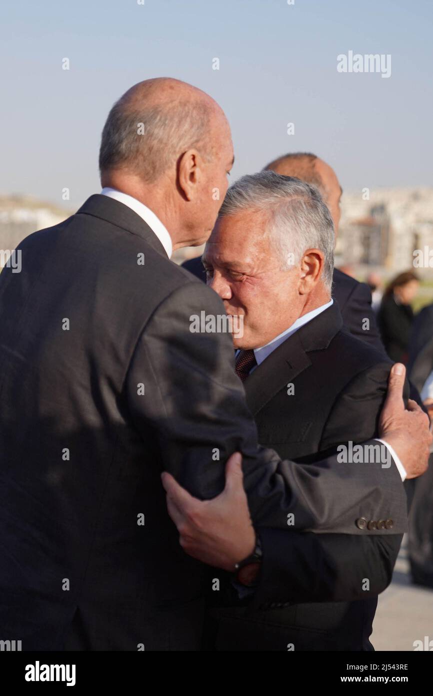 Jordan’s Crown Prince Al Hussein, a number of royal family members and ...