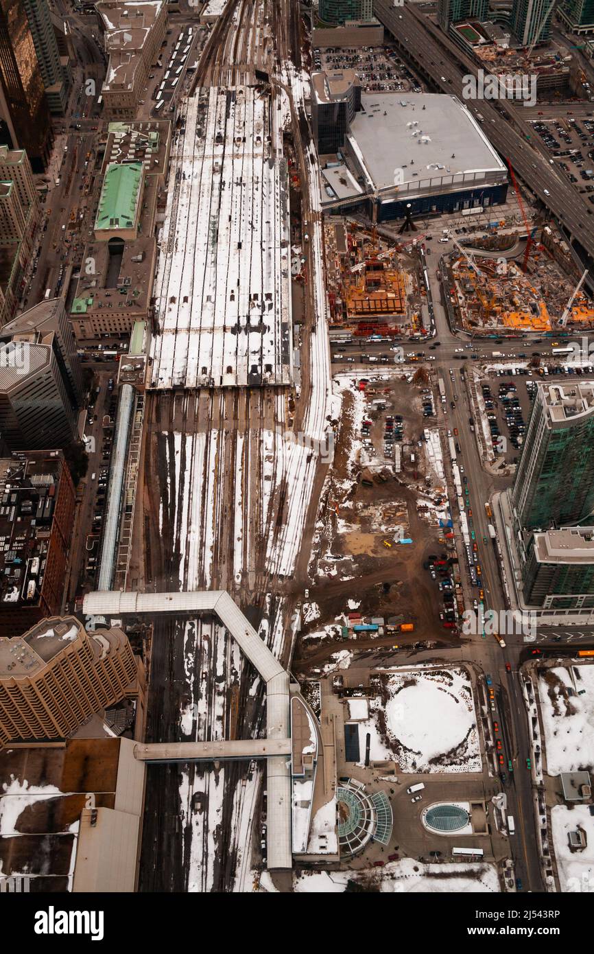 Scenic urban construction site view hi-res stock photography and images - Alamy