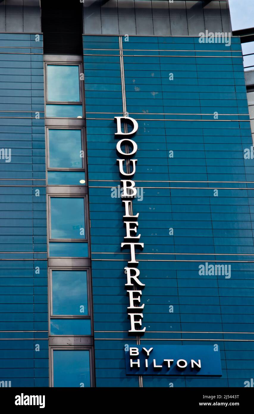 Double Tree by Hilton Hotel, Manchester, England Stock Photo - Alamy