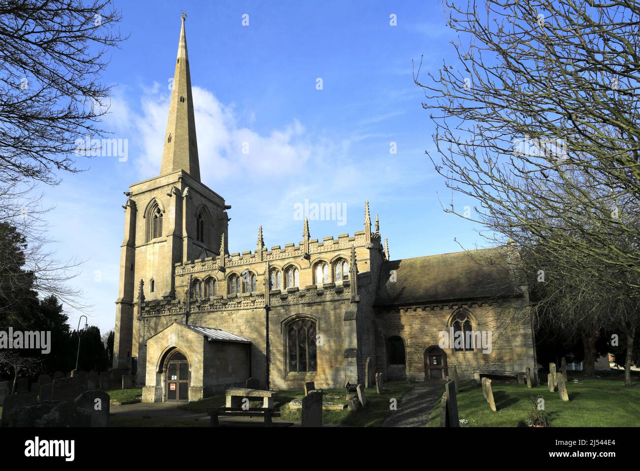 St Martins church, Ancaster village, South Kesteven, Lincolnshire ...