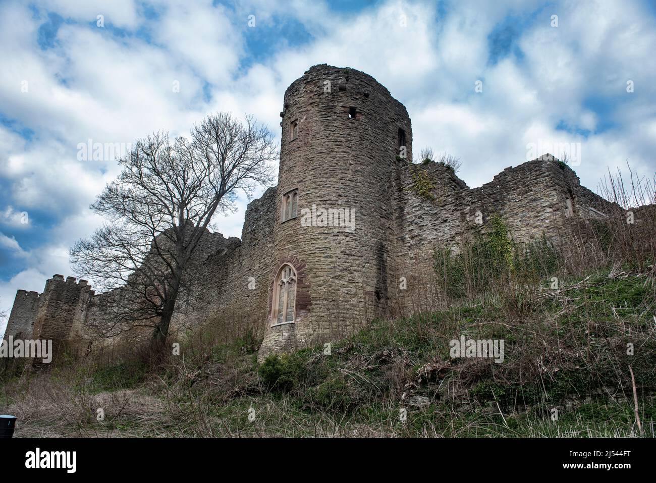 Ludlow Castle is a ruined medieval fortification built in the 11th ...