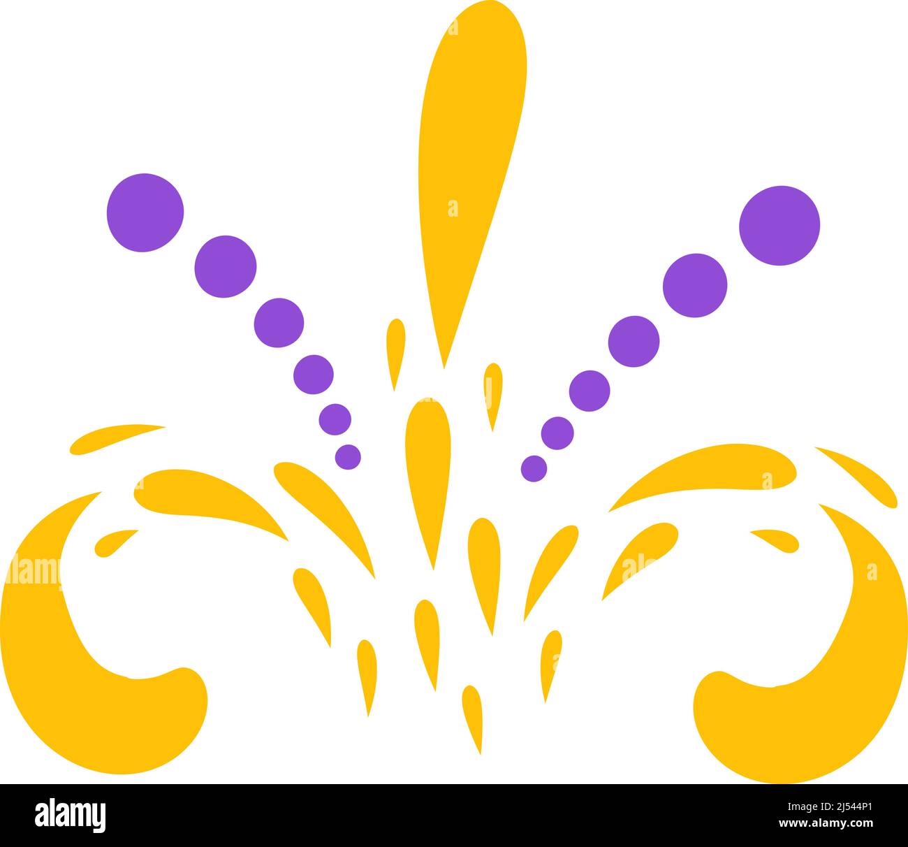 Colorful confetti. Bright holiday firework. Color 2D splash Stock ...