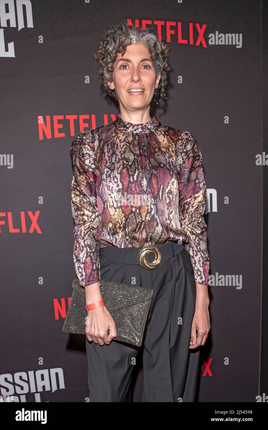 New York, United States. 19th Apr, 2022. Allison Silverman attends ...