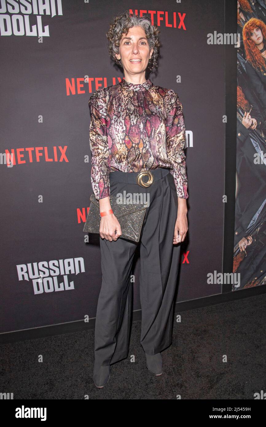New York, United States. 19th Apr, 2022. Allison Silverman attends ...