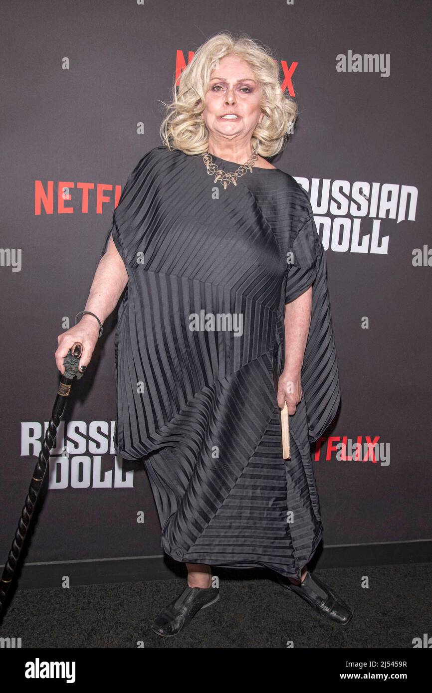 New York, United States. 19th Apr, 2022. Elizabeth Ashley attends ...