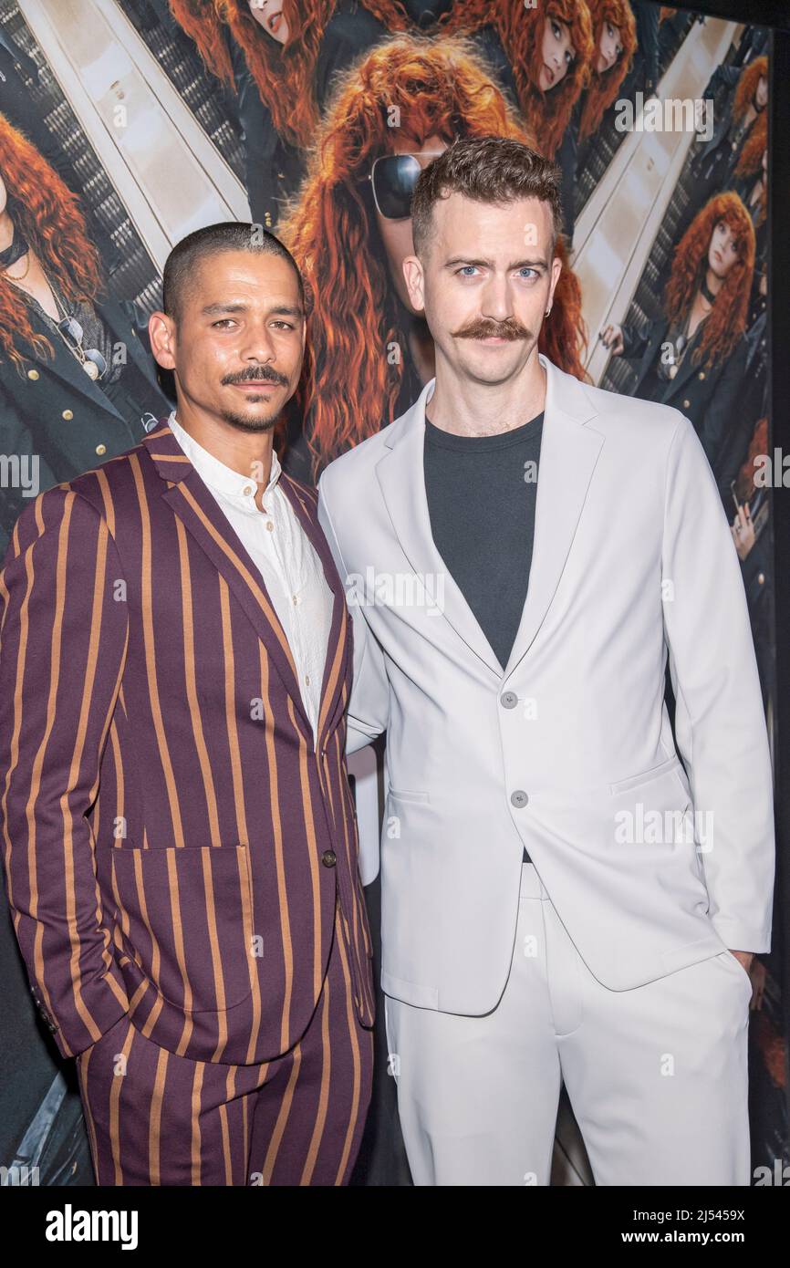New York, United States. 19th Apr, 2022. Charlie Barnett and Drew ...