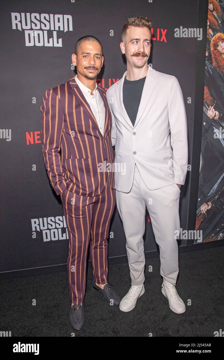 New York, United States. 19th Apr, 2022. Charlie Barnett and Drew ...