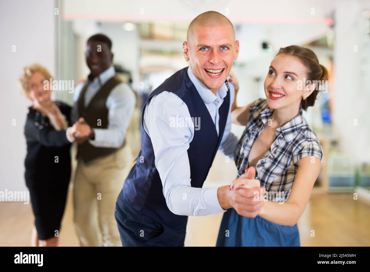 Woman performer practicing dancing in hi-res stock photography and ...