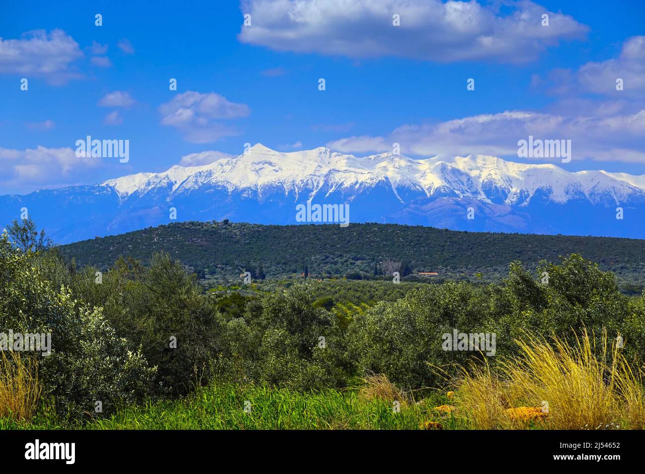 Greek snow hi-res stock photography and images - Alamy