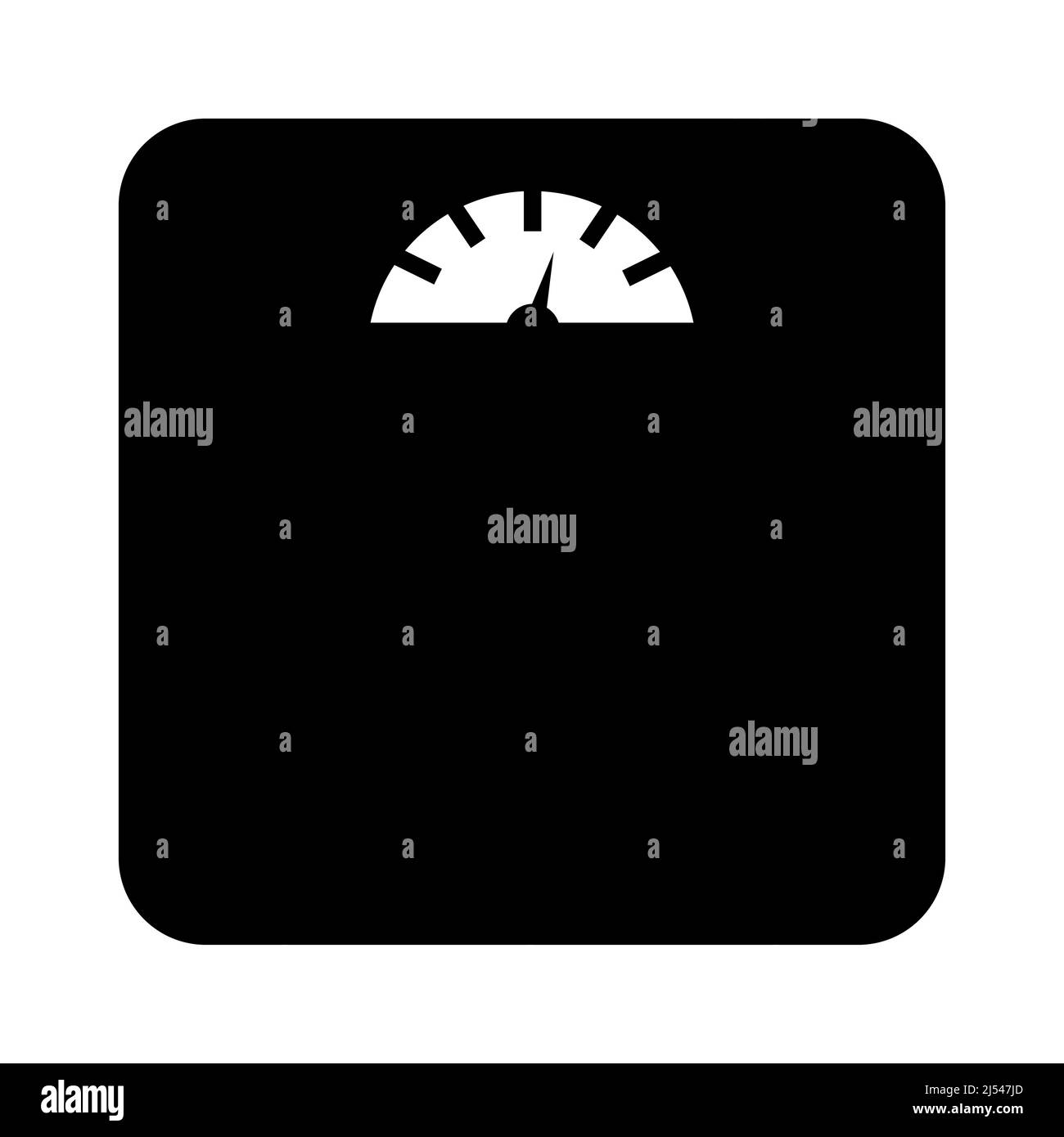 Floor scale icon. Vector illustration isolated on transparent ...