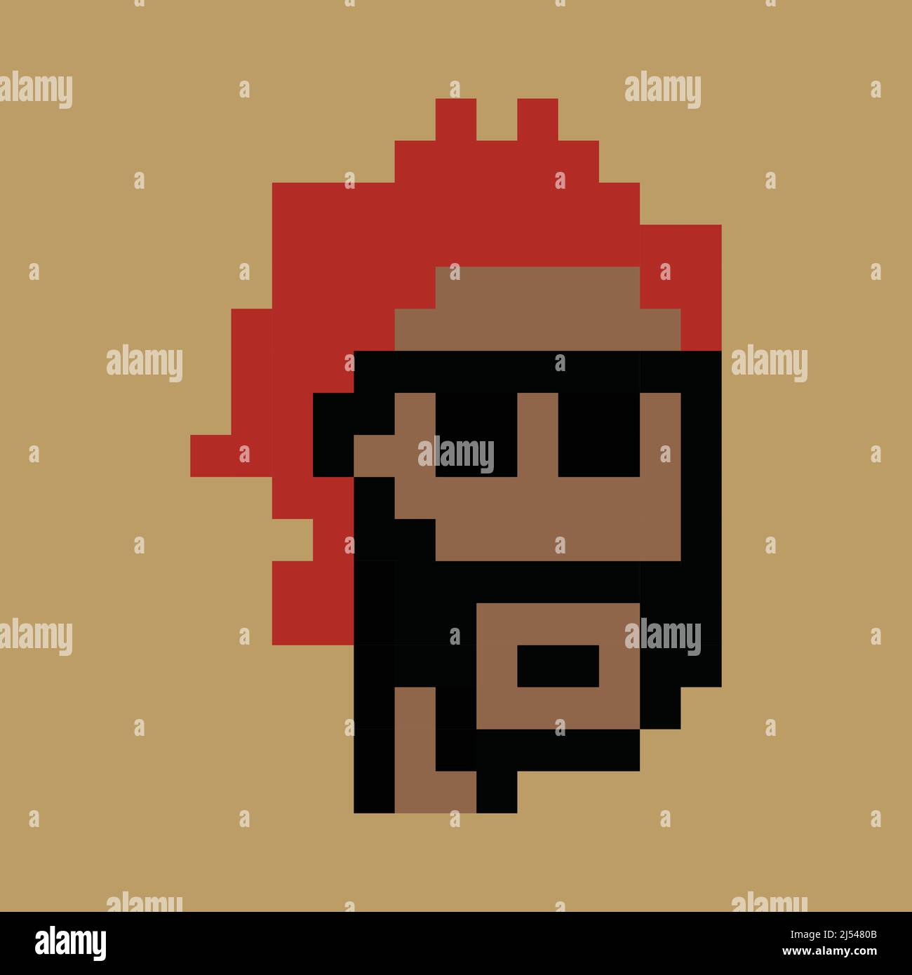 Nft pixelart Stock Vector Images - Alamy