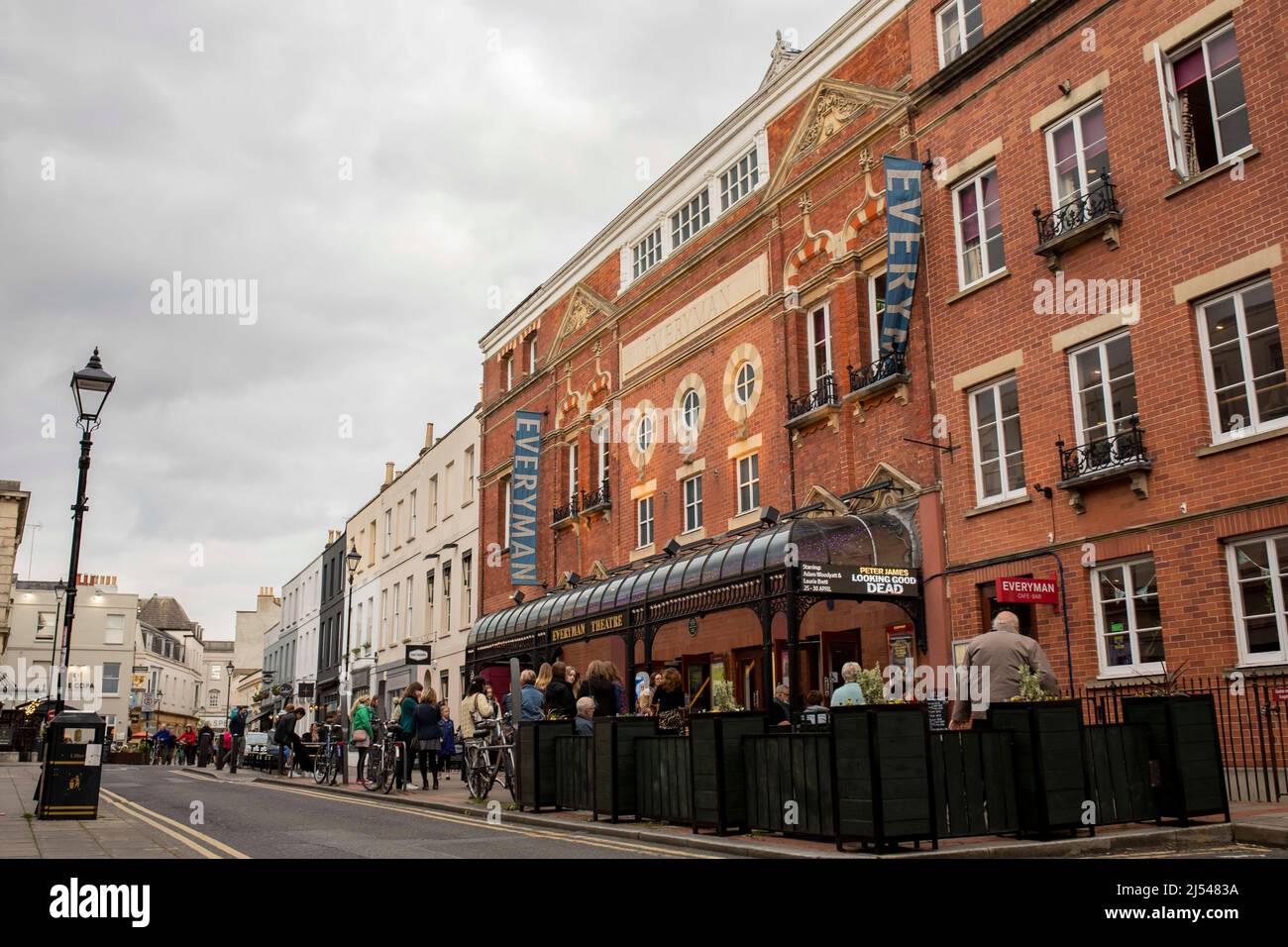 The Everyman theatre in Cheltenham town centre, April 2022 Stock Photo ...