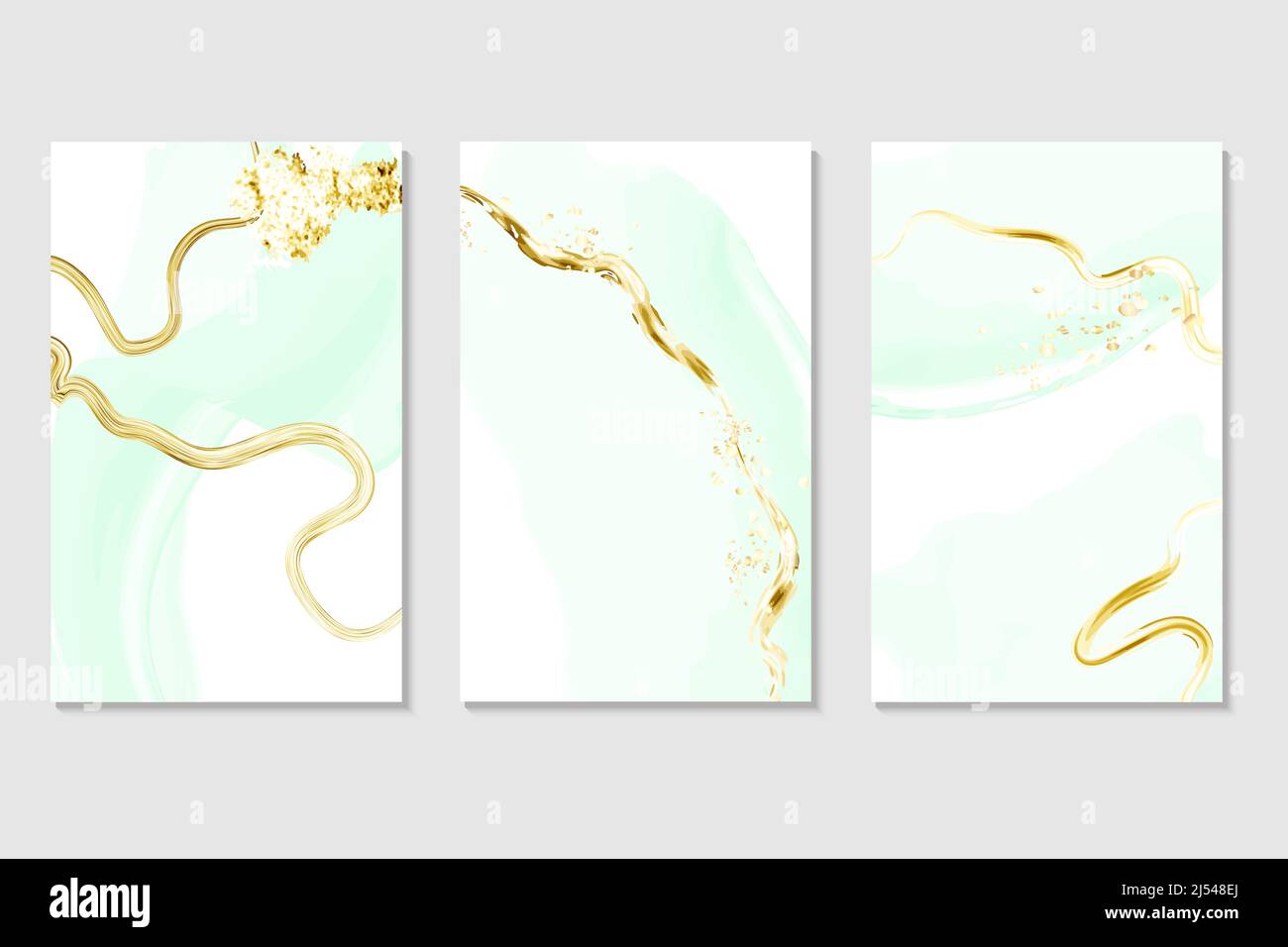 Marble surface. Mint color texture and paint splash.Spring wedding ...
