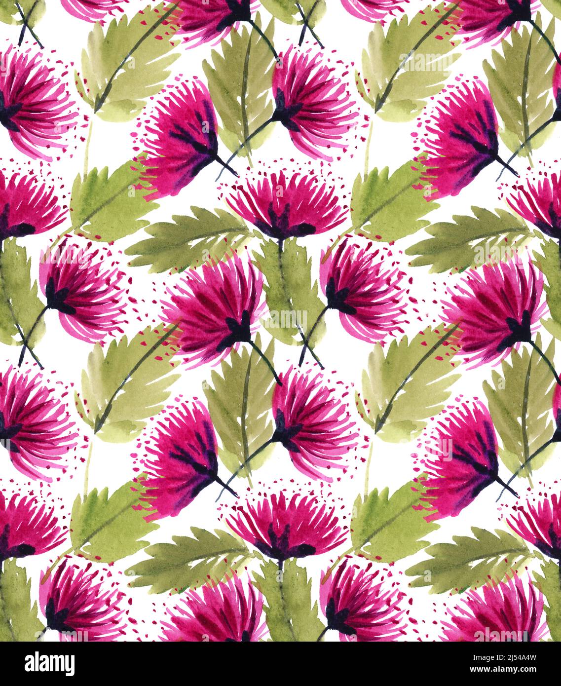 Wildflower pattern hi-res stock photography and images - Alamy