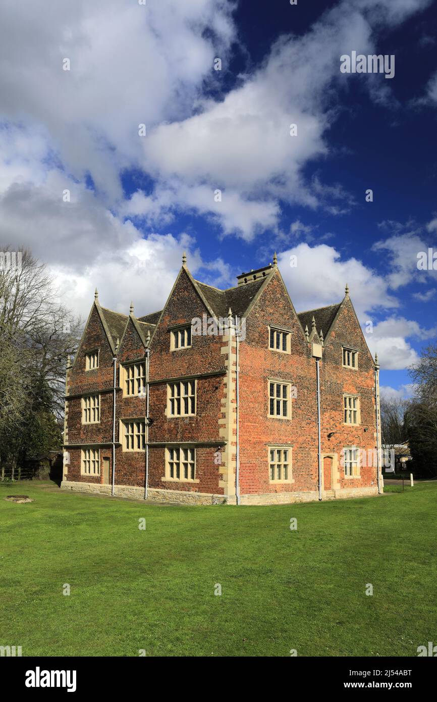 The Red Hall, Bourne town; Lincolnshire; England; UK Stock Photo - Alamy