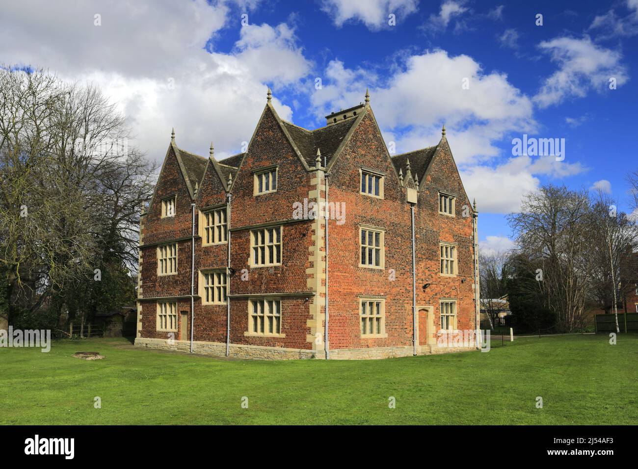 The Red Hall, Bourne town; Lincolnshire; England; UK Stock Photo - Alamy