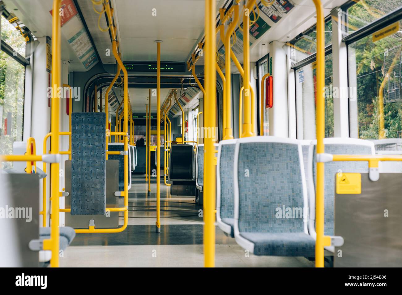 Interior metrolink tram hi-res stock photography and images - Alamy