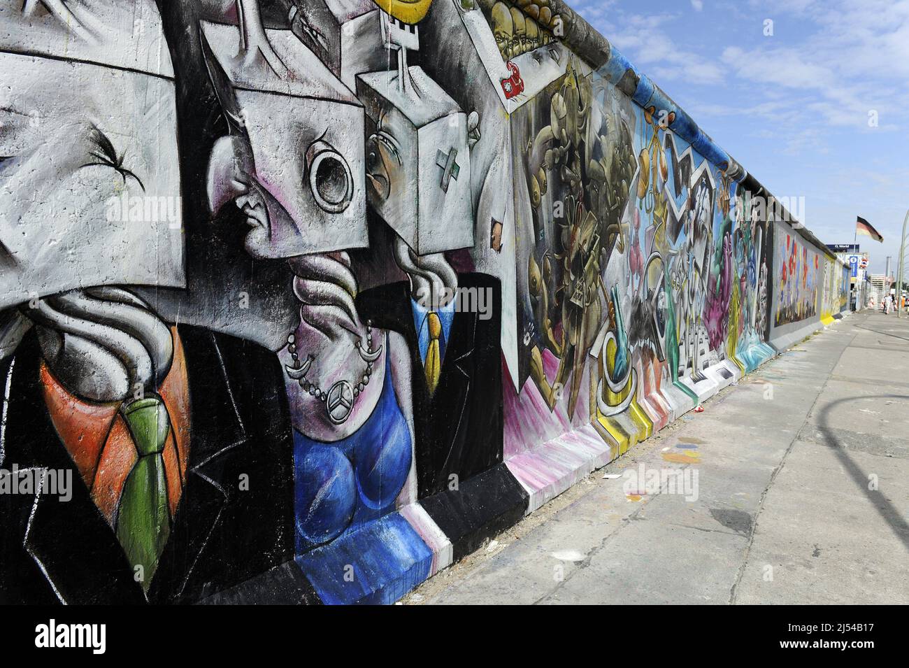 Section of the Berlin Wall, Germany, Berlin Stock Photo - Alamy