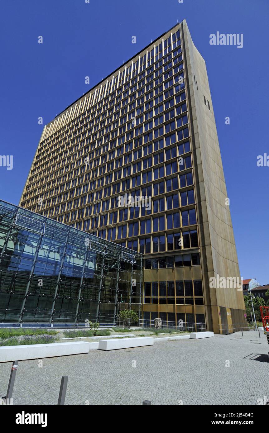 Axel Springer House, Germany, Berlin Stock Photo - Alamy