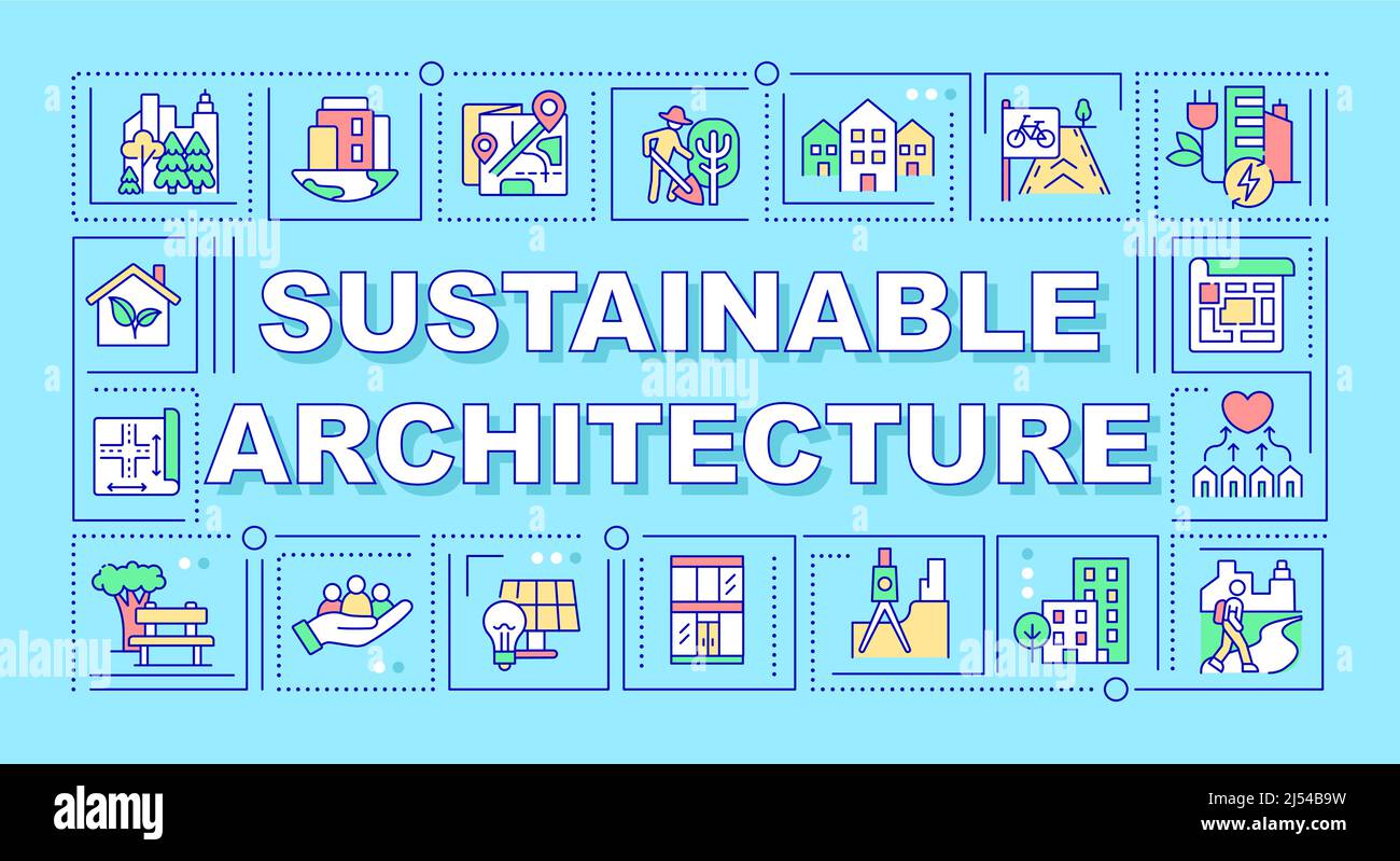 Sustainable development word concept Stock Vector Images - Alamy