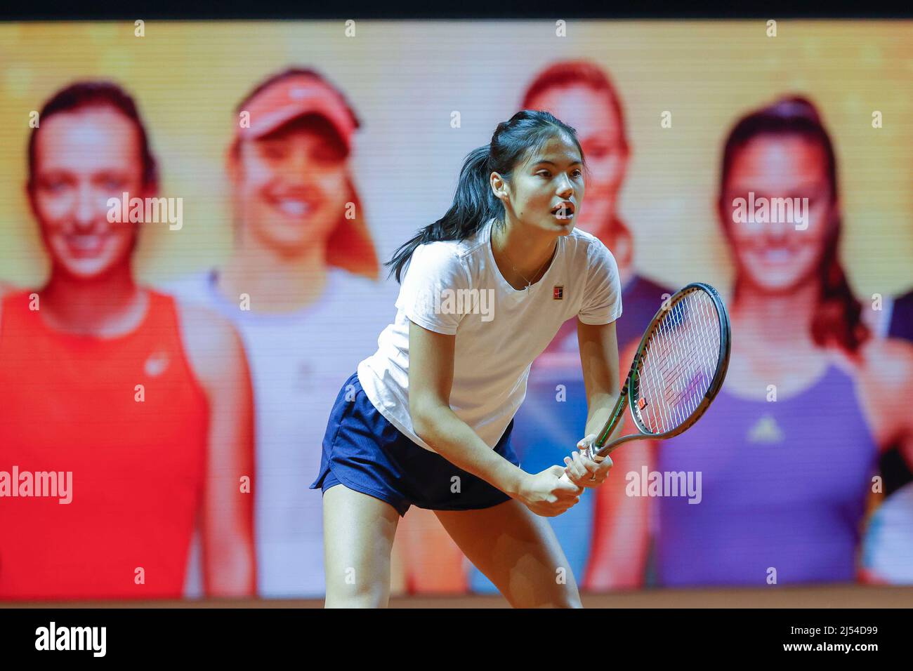 Stuttgart,Germany, 20th, April, 2022. British tennis player Emma ...