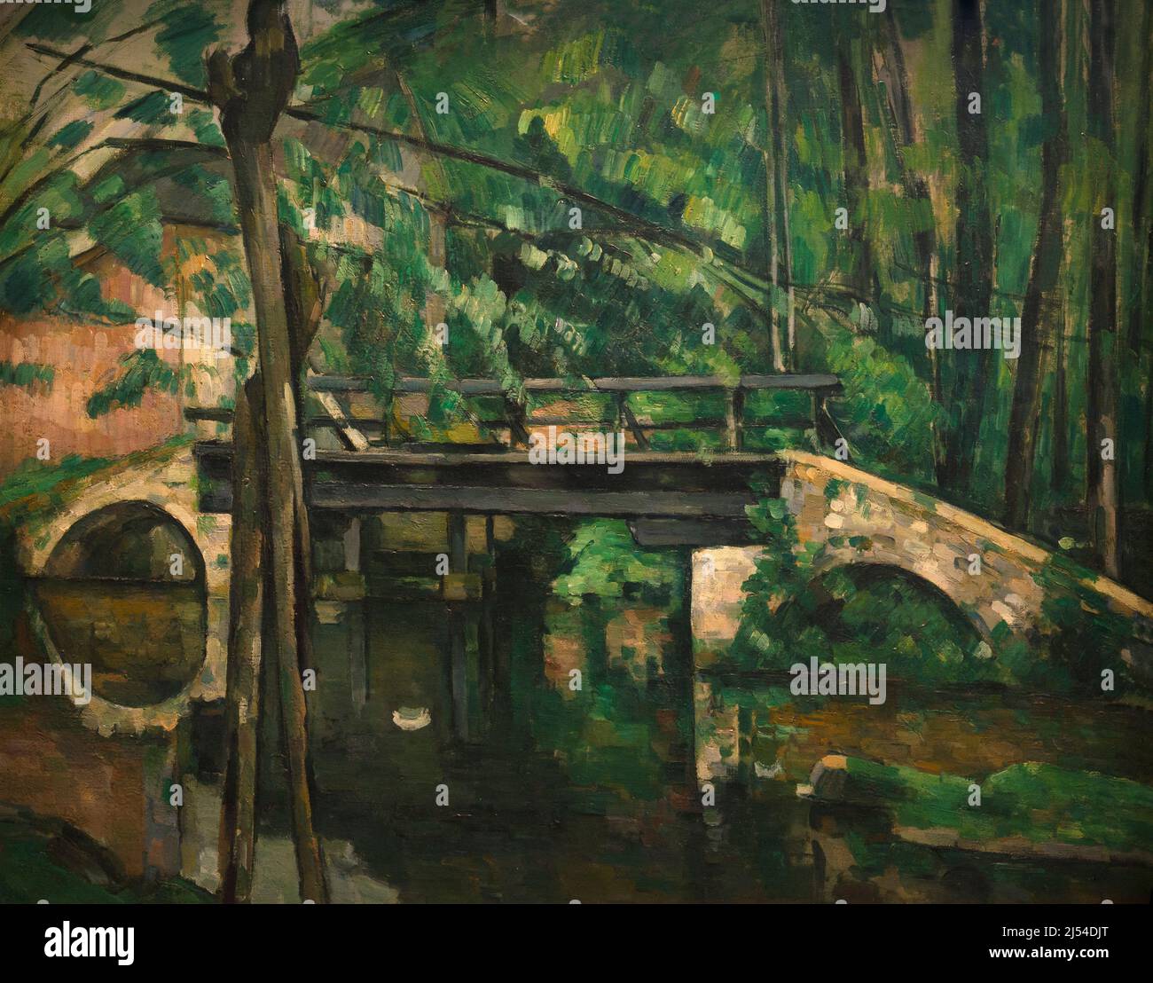 Maincy Bridge, Bridge at Mancy, Pont de Maincy, Paul Cezanne, 1879 ...