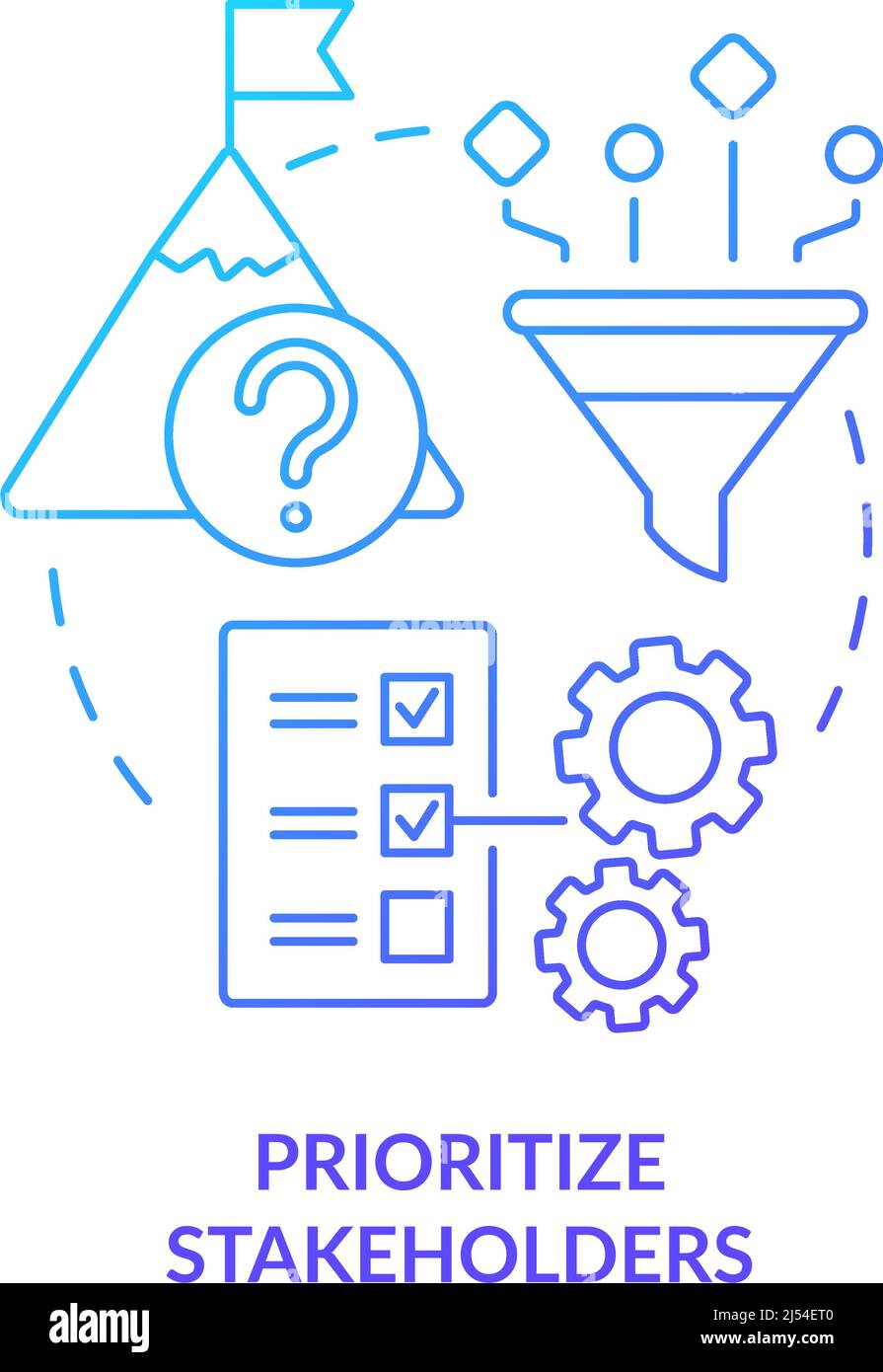 Stakeholders infographic hi-res stock photography and images - Alamy