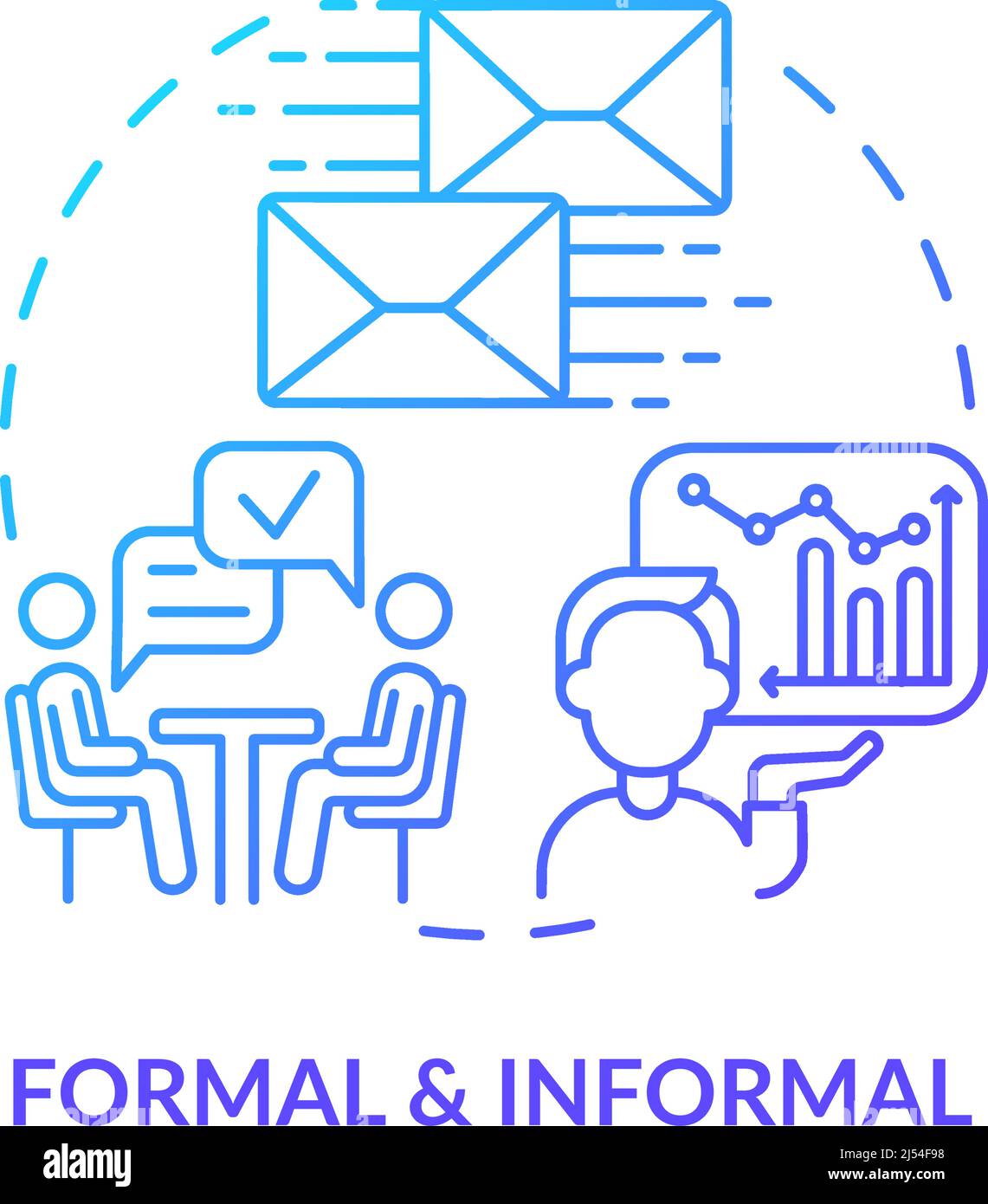 Informal organization Stock Vector Images - Alamy