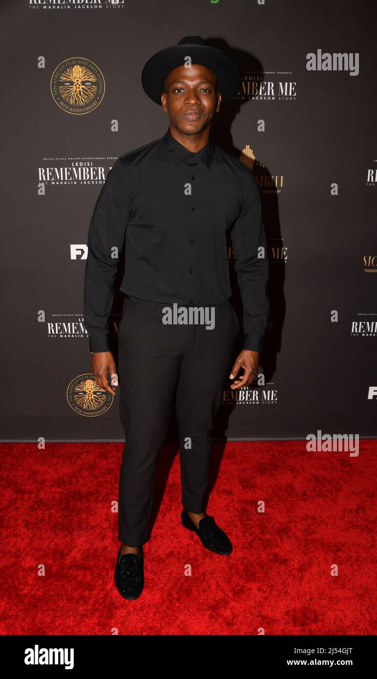 Los Angeles, Ca. 19th Apr, 2022. Cedric Sanders attends the Opening ...