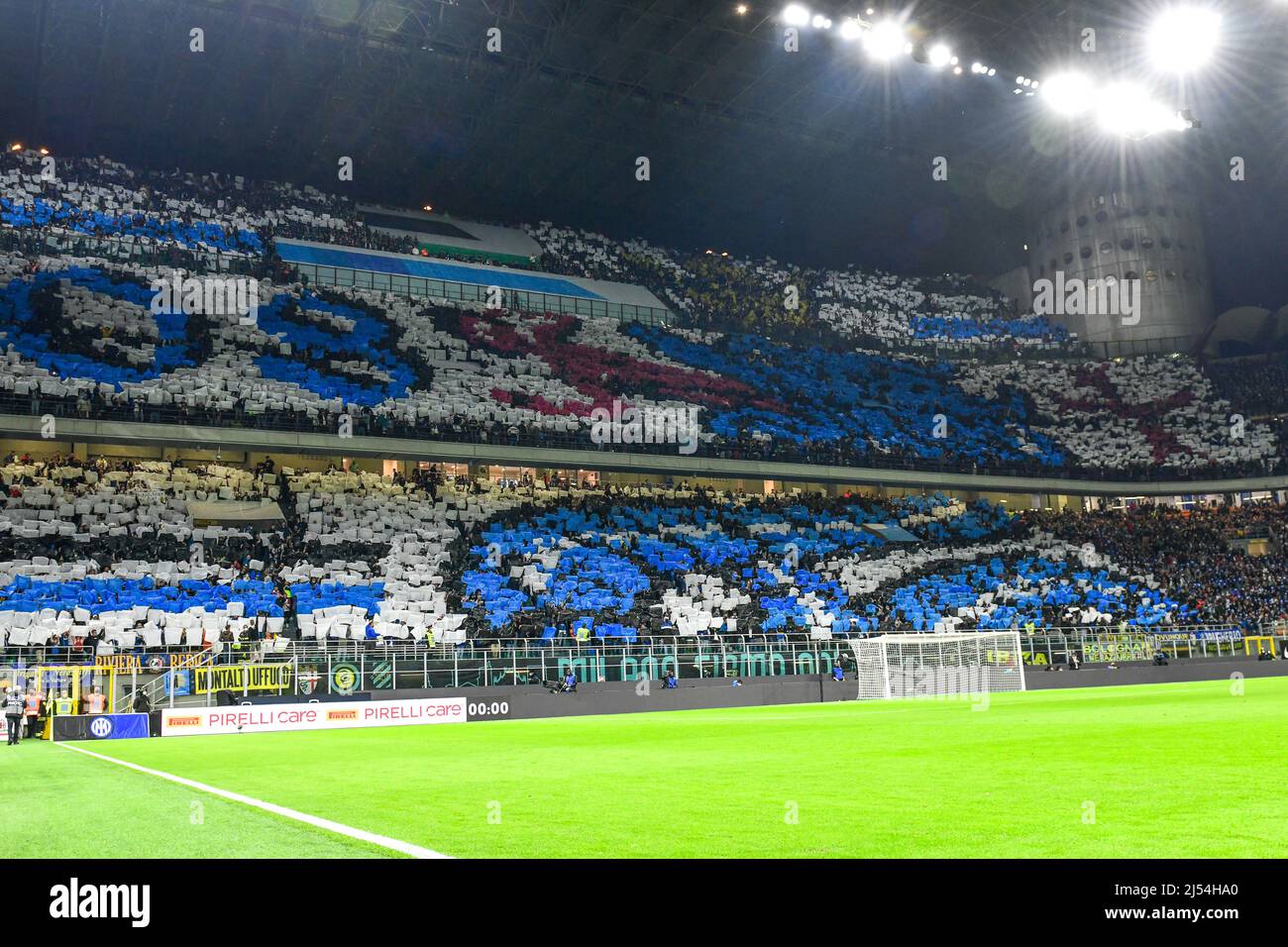 Inter milan fans in the stands hi-res stock photography and images - Alamy