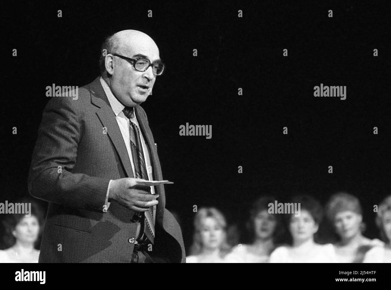 Romanian musicologist, radio & television host Iosif Sava in 1990 Stock Photo - Alamy