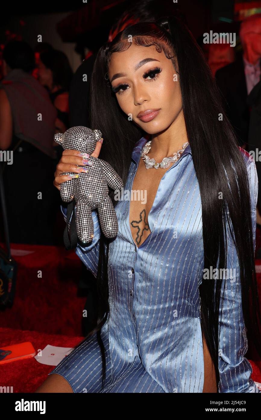 Los Angeles, Ca. 19th Apr, 2022. Coi Leray at The Alexander Wang ...