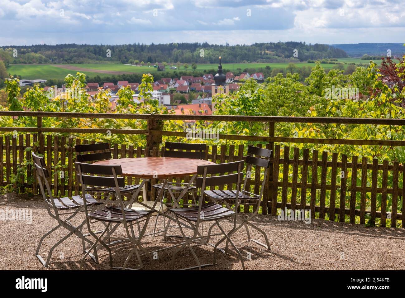 Cafe tables on rooftop hi-res stock photography and images - Alamy
