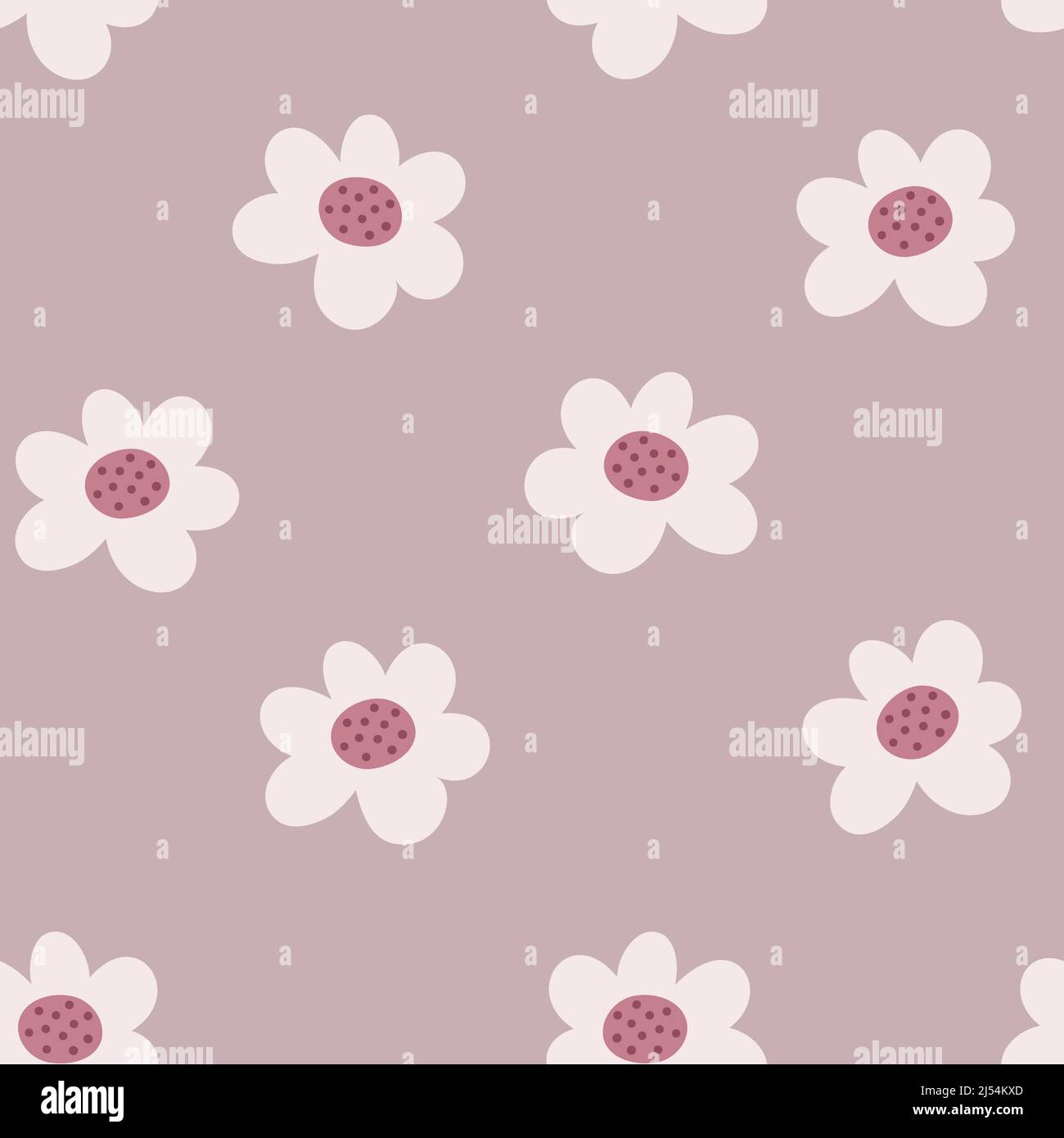 Flower pastel pink pattern 2 Stock Vector Image & Art - Alamy