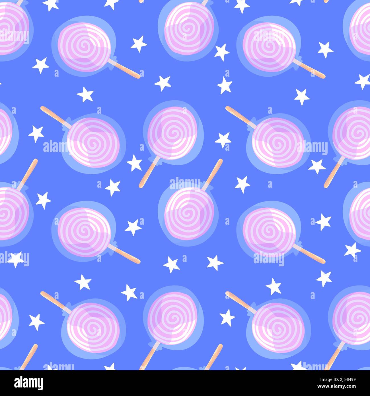 Kids seamless candy pattern for fabrics and textiles and packaging and ...