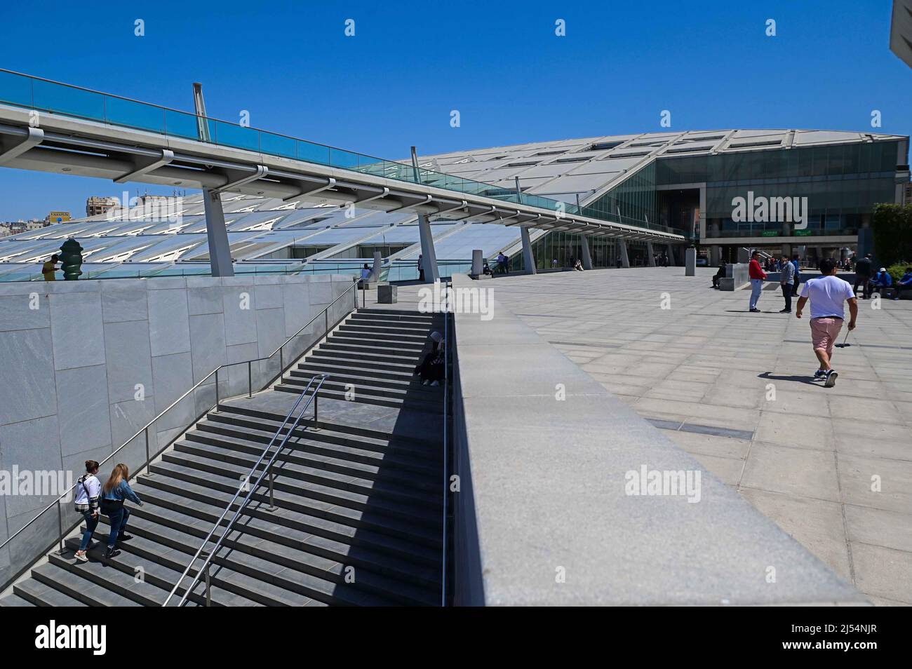 Ancient library of alexandria egypt hi-res stock photography and images ...