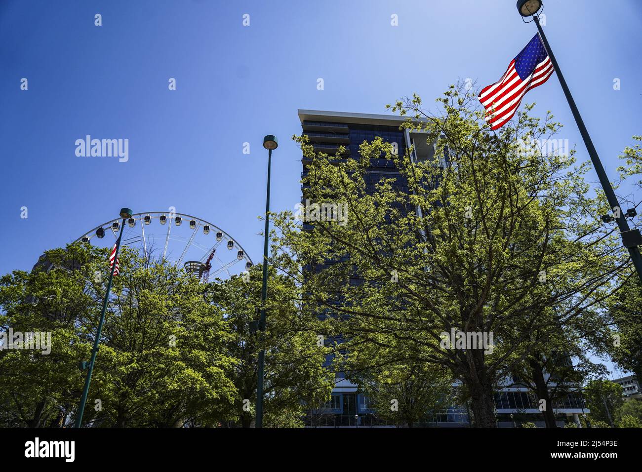 American centennial flag hi-res stock photography and images - Alamy