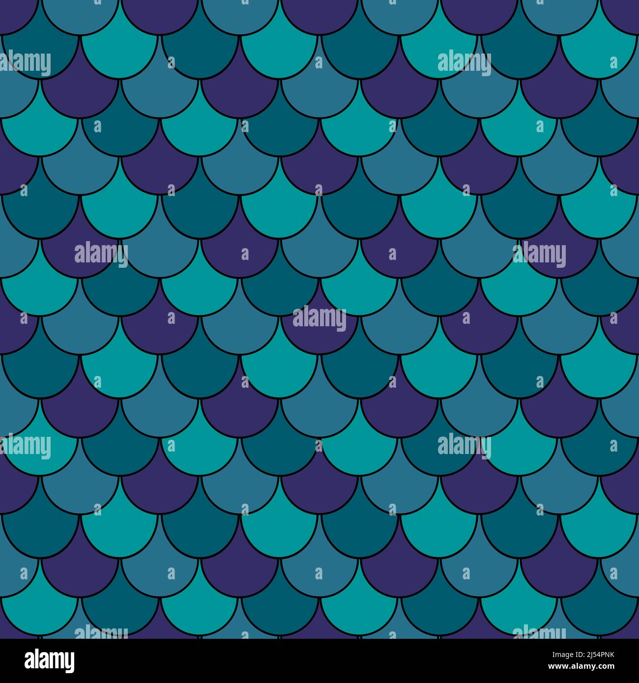 Summer seamless fish scales pattern for fabrics and textiles and ...