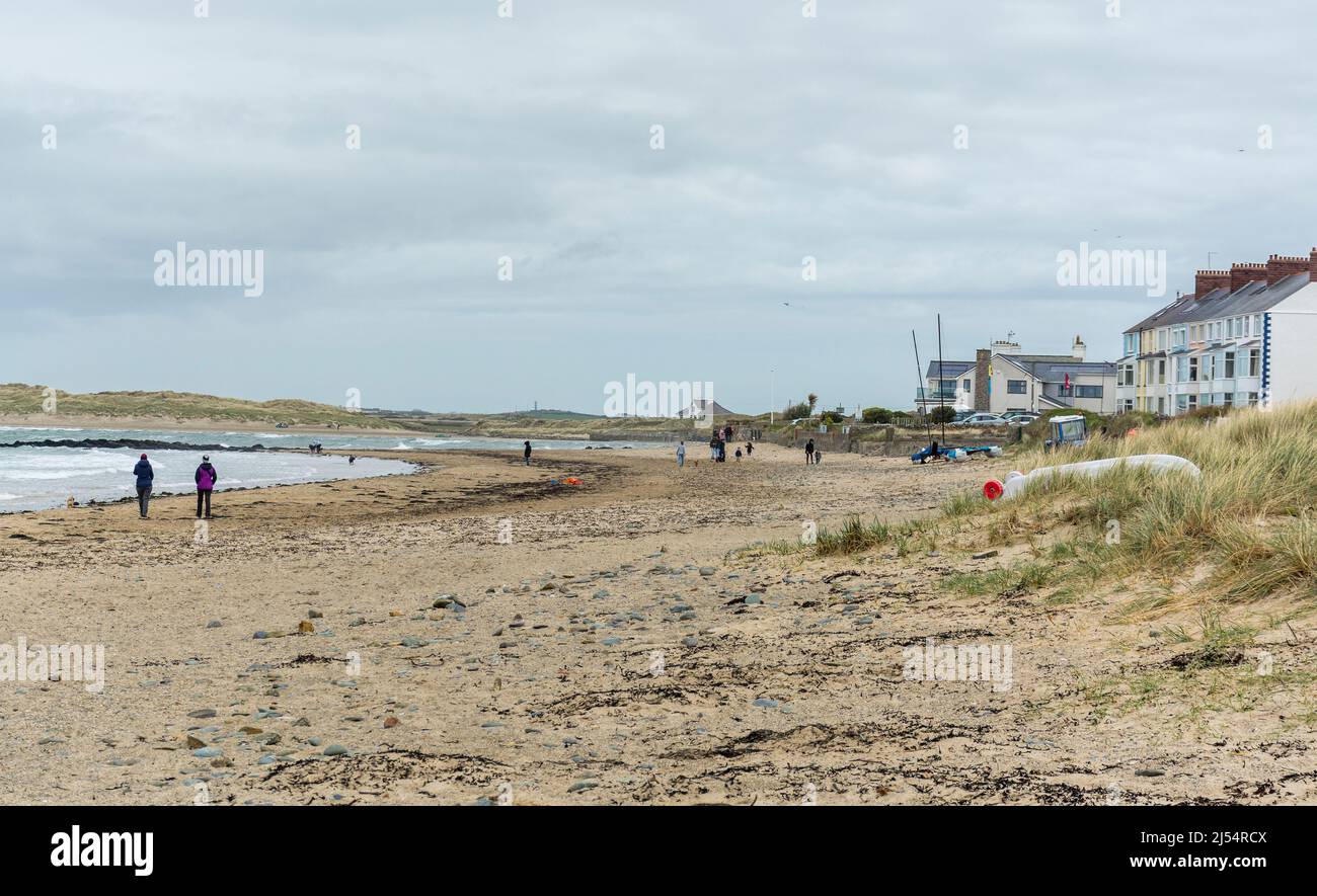 Traeth crigyll town beach hi-res stock photography and images - Alamy