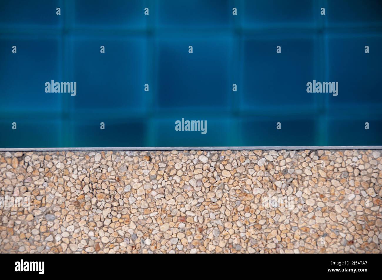 Top view of marble floor of swimming pool. Copy space Stock Photo - Alamy