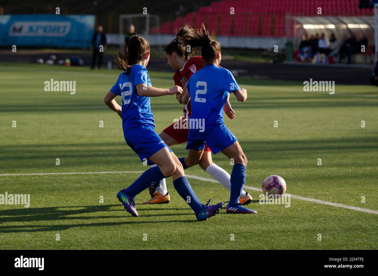 Women football match Stock Photo - Alamy