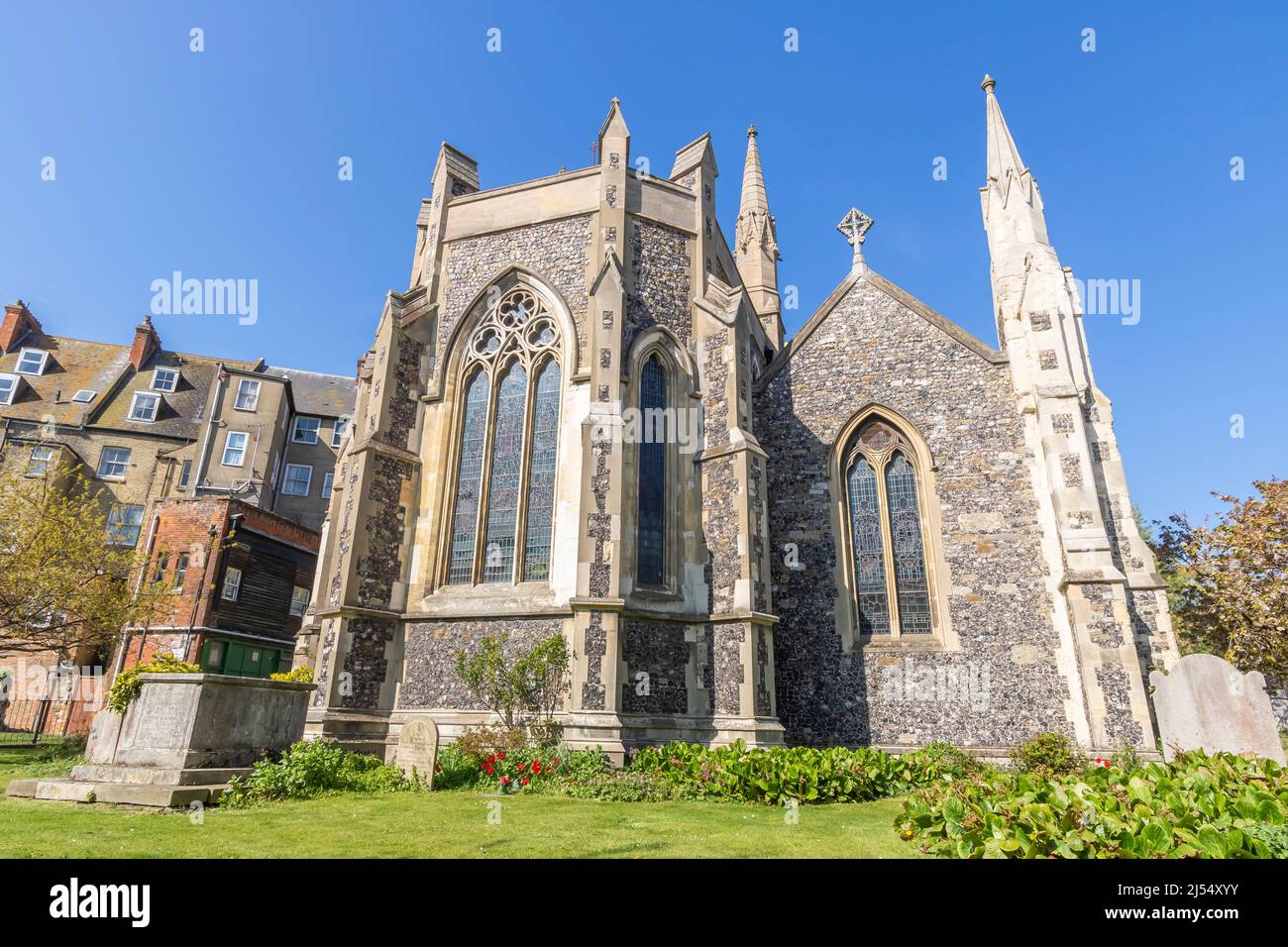 St Mary's Church in Dover city, Kent, United Kingdom Stock Photo - Alamy
