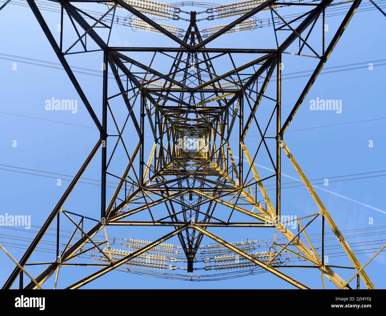 I love electricity pylons; I find their abstract, gaunt shapes ...