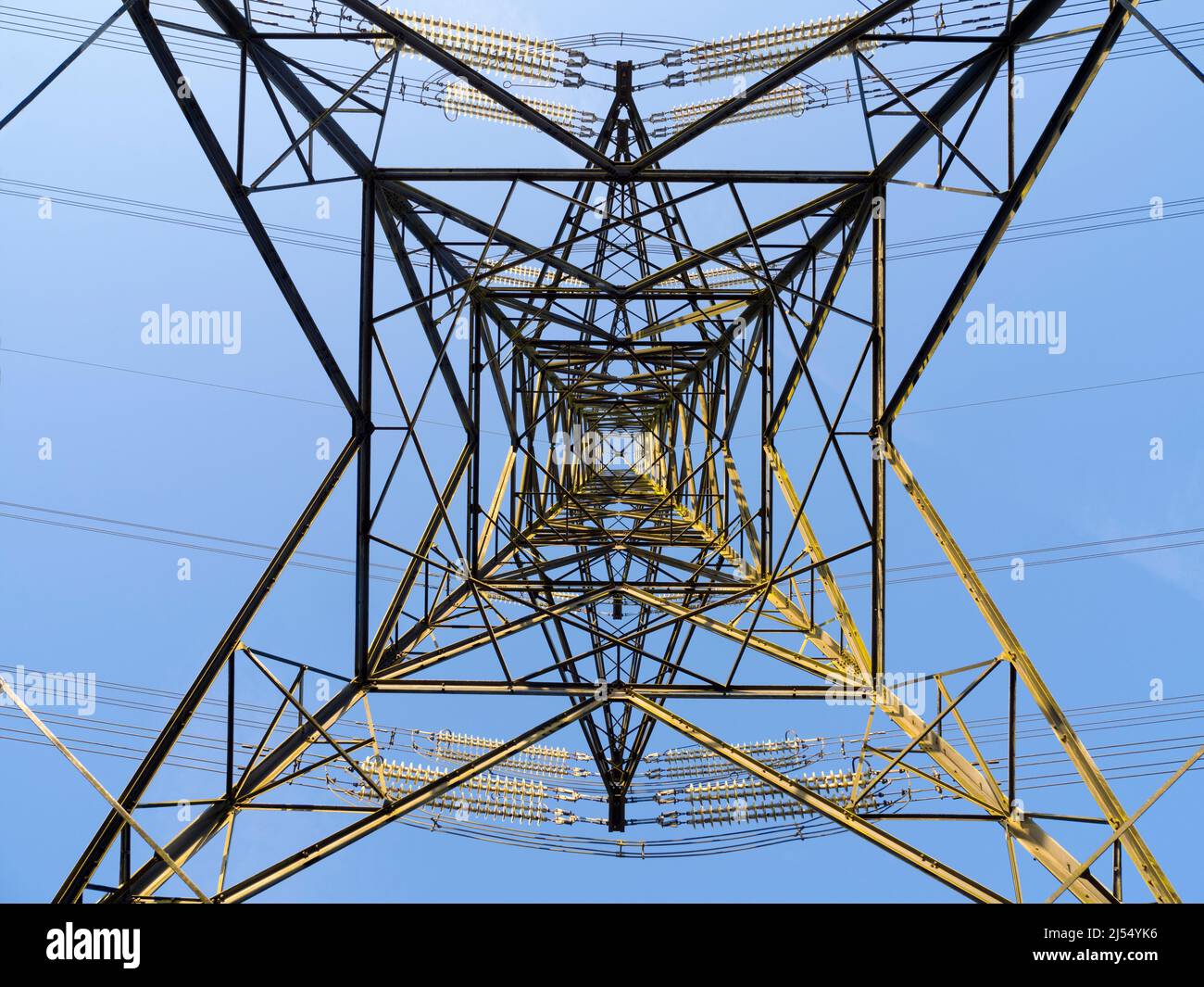 I love electricity pylons; I find their abstract, gaunt shapes ...