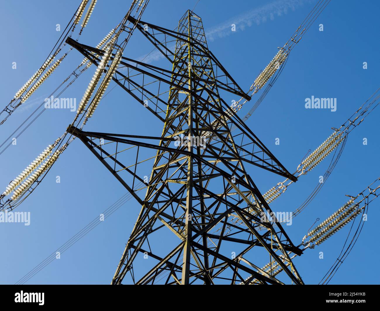 I love electricity pylons; I find their abstract, gaunt shapes ...