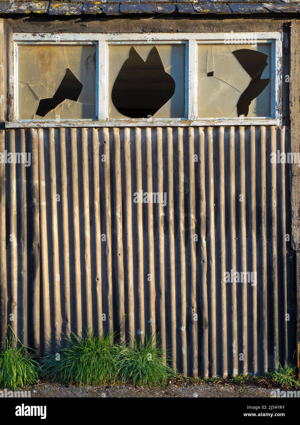 I spotted this abstract juxtaposition of shapes and patterns on the ...