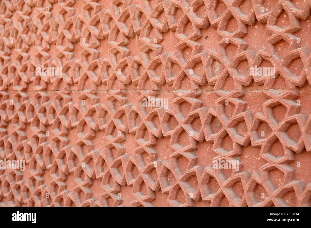 Floral carving pattern Stock Photo - Alamy